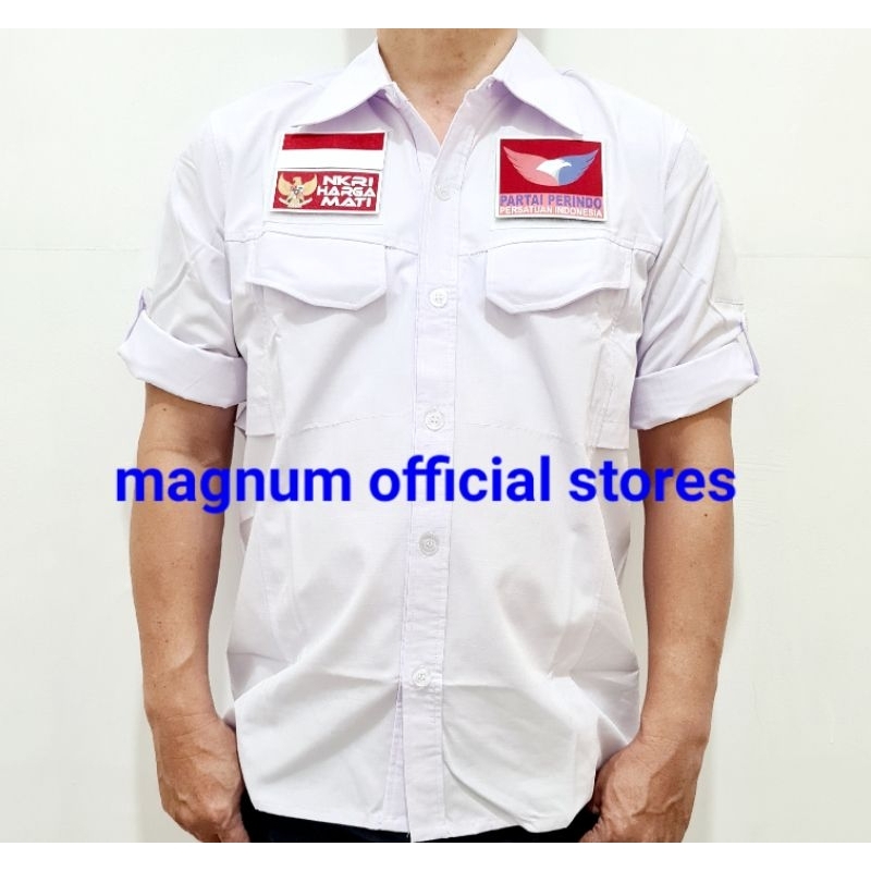 Jual Kemeja Tactical Premium Quality S - 5XL Logo Perindo Model PDL ...