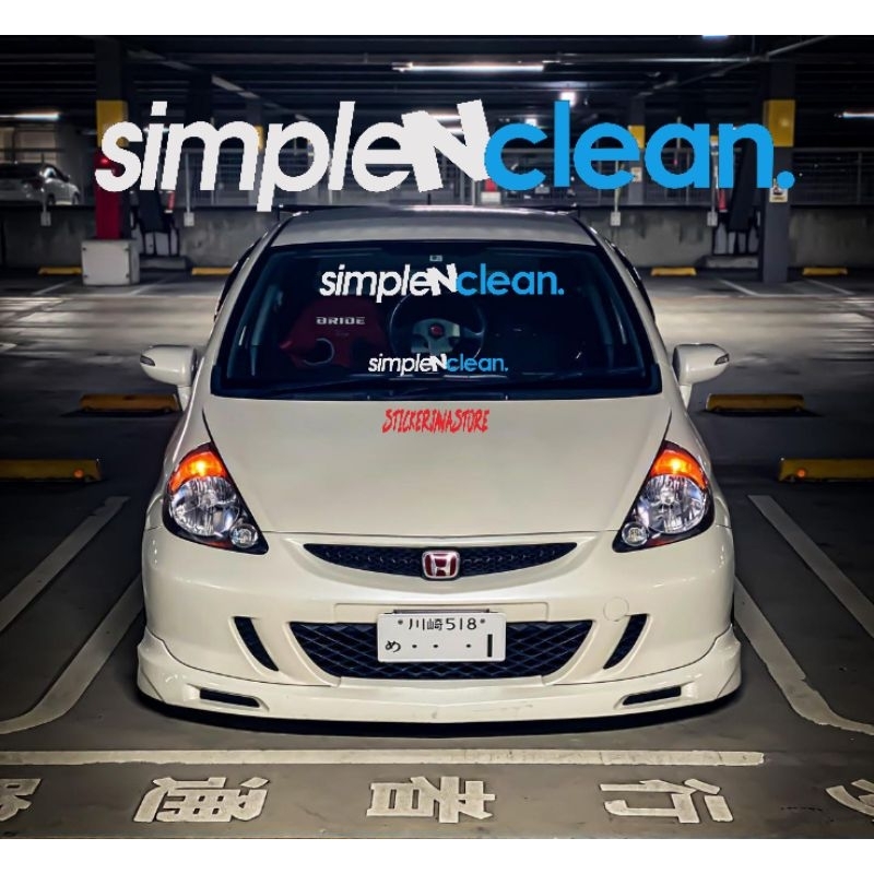 Jual STIKER MOBIL STIKER CUTTING SIMPLE N CLEAN | Shopee Indonesia