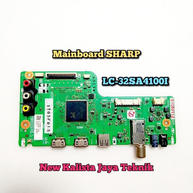 Jual MAINBOARD TV SHARP LC-32SA4100I ORIGINAL QPWBNG820WJN3 MB SHARP 32SA4100 MOTHERBOARD TV ...