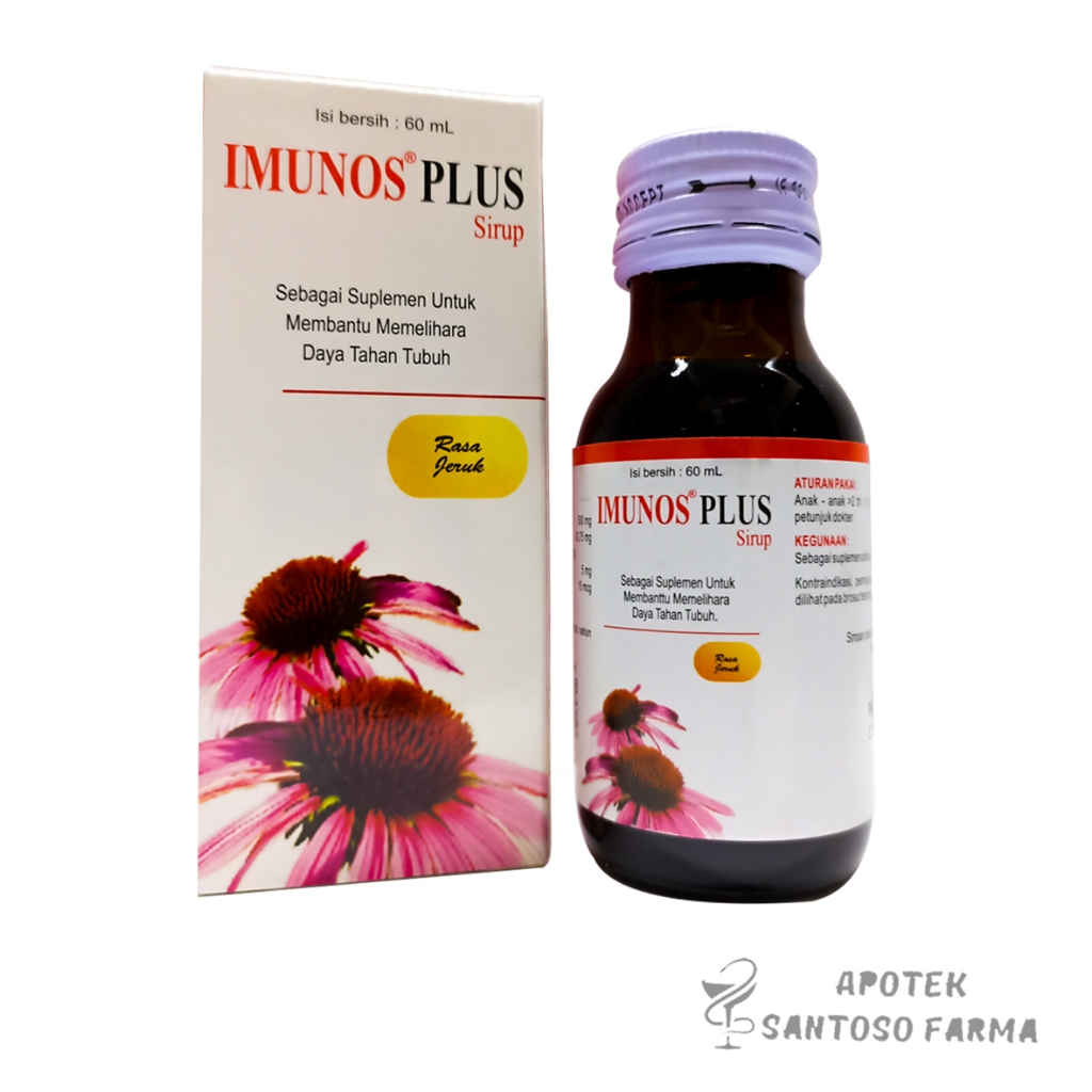 Jual IMUNOS Plus Sirup 60ml Memelihara Daya Tahan Tubuh | Shopee Indonesia