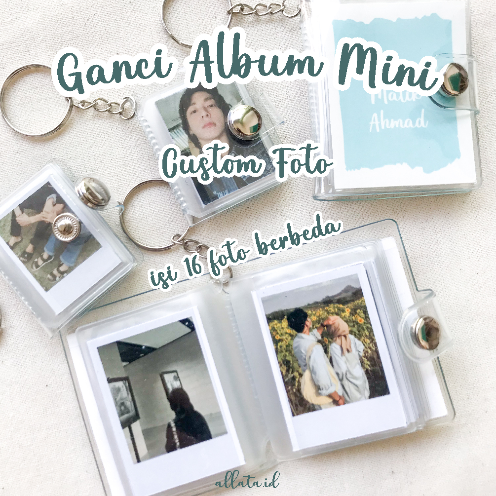 Jual Custom Cetak Foto Album Mini ukuran 1 & 2 inch | Ganci Custom ...