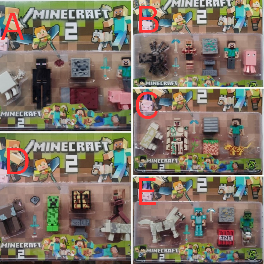 Jual Special Edition - Figure Minecraft series 2 / Figure Minecraft 2 ...
