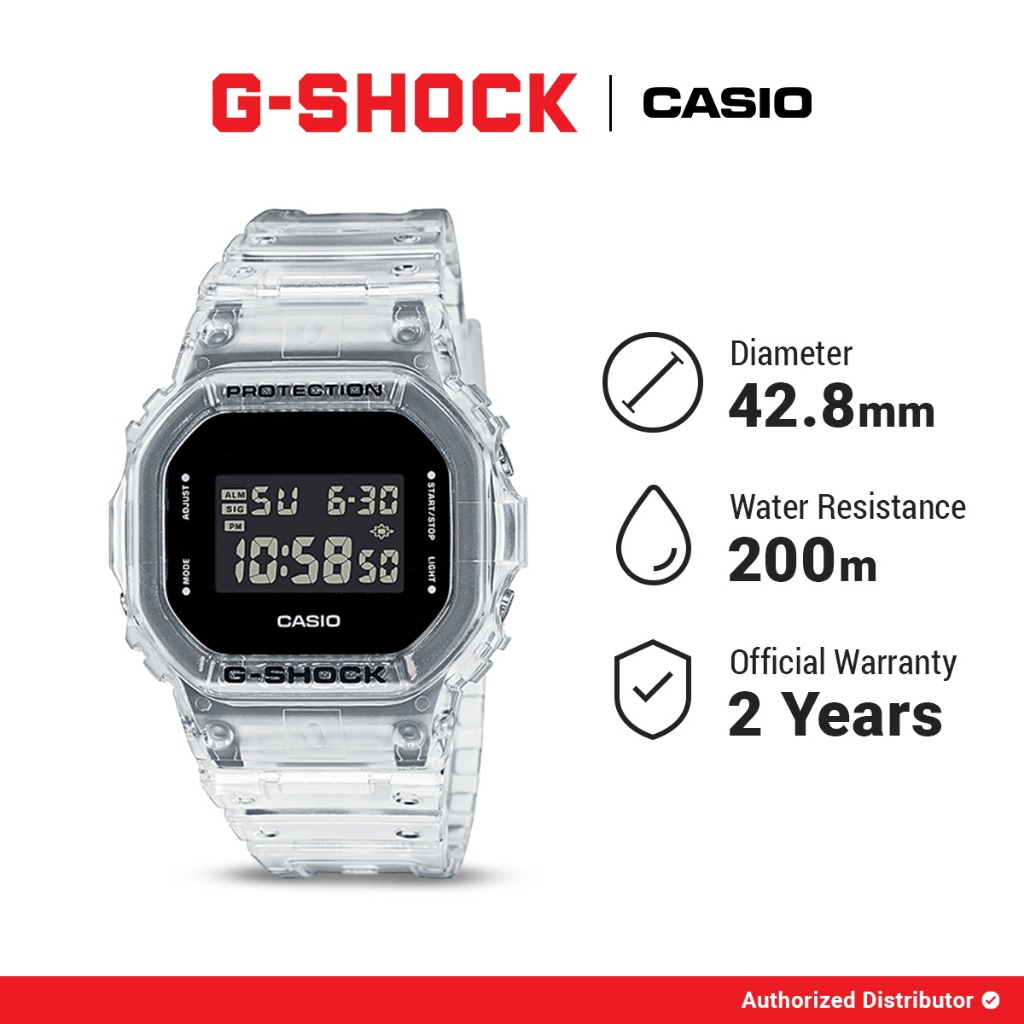 Jual [READY INSTANT] G-Shock Jam Tangan Pria DW-5600SKE-7DR Waterproof ...