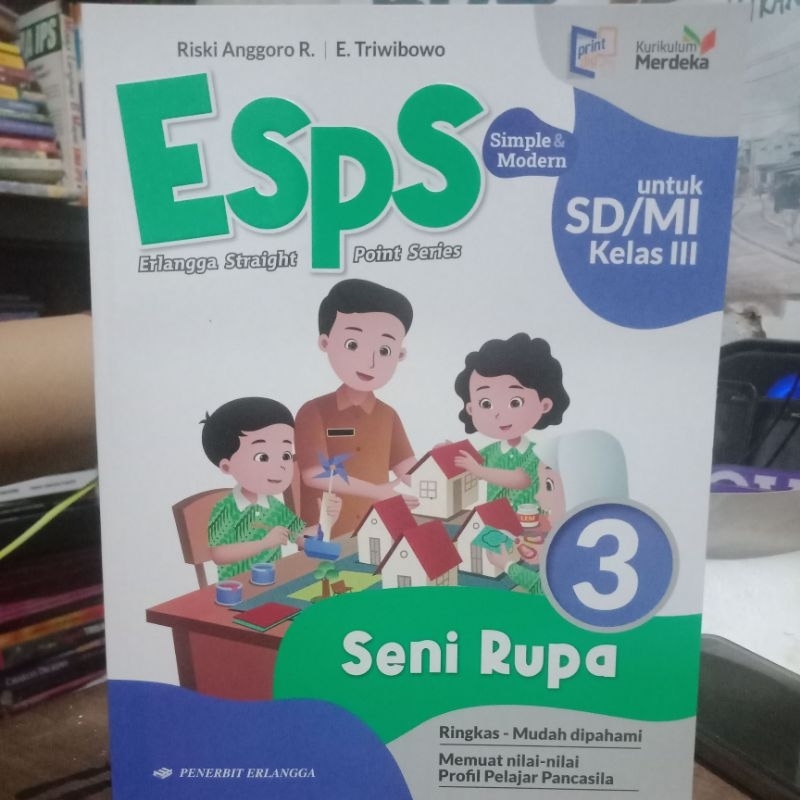 Jual esps seni rupa untuk SD/MI Kelas III ( KURIKULUM MERDEKA ) | Shopee Indonesia