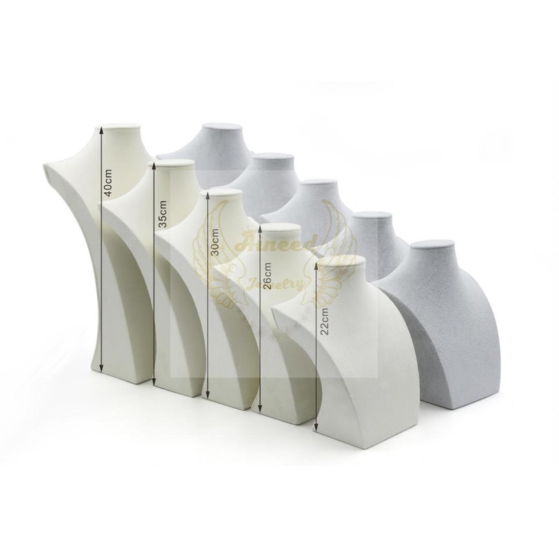 Jual Aineed｜Pajangan Patung Beludru Pajangan kalung perhiasan Manekin ...