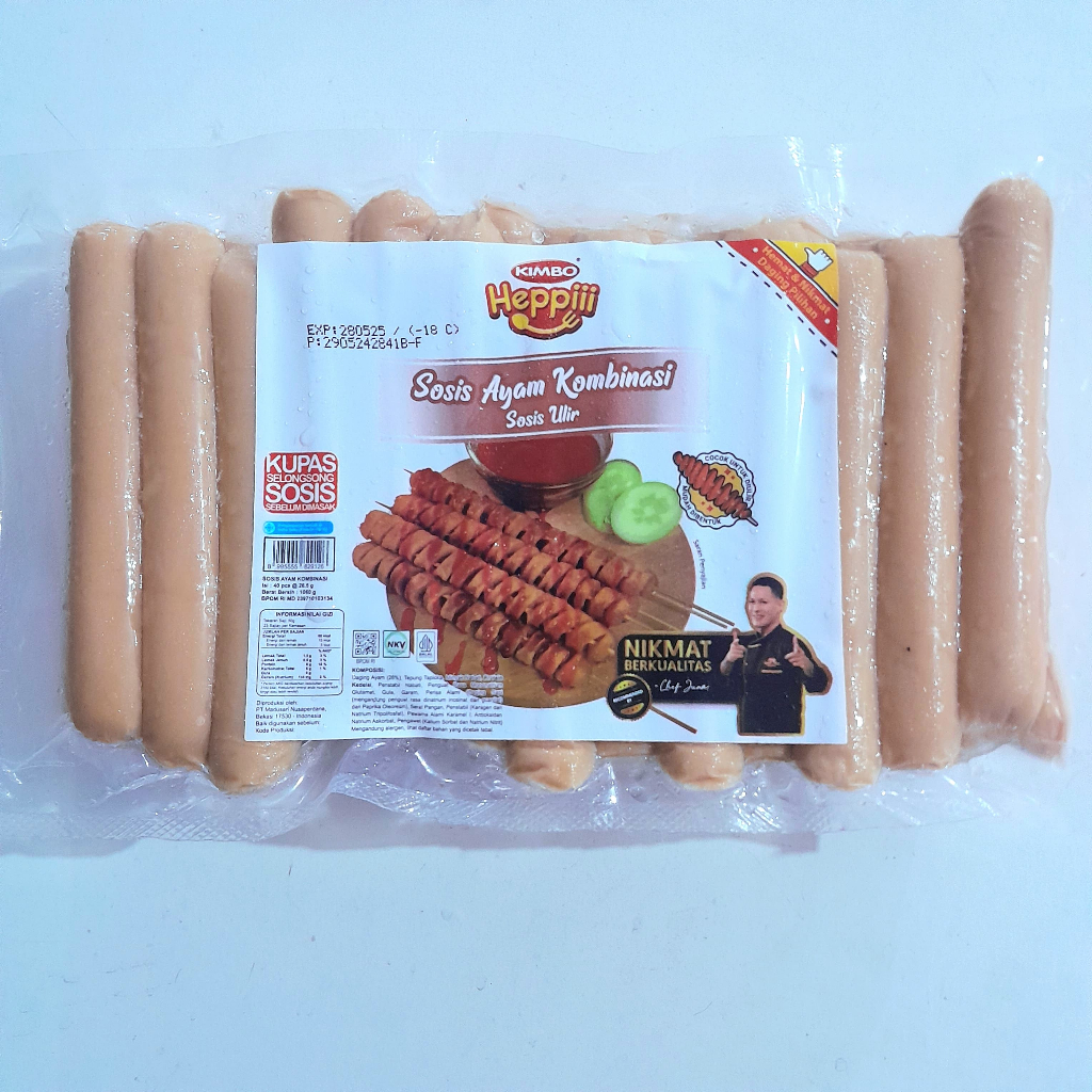 Jual KIMBO heppi sosis ayam ulir 40s | Shopee Indonesia