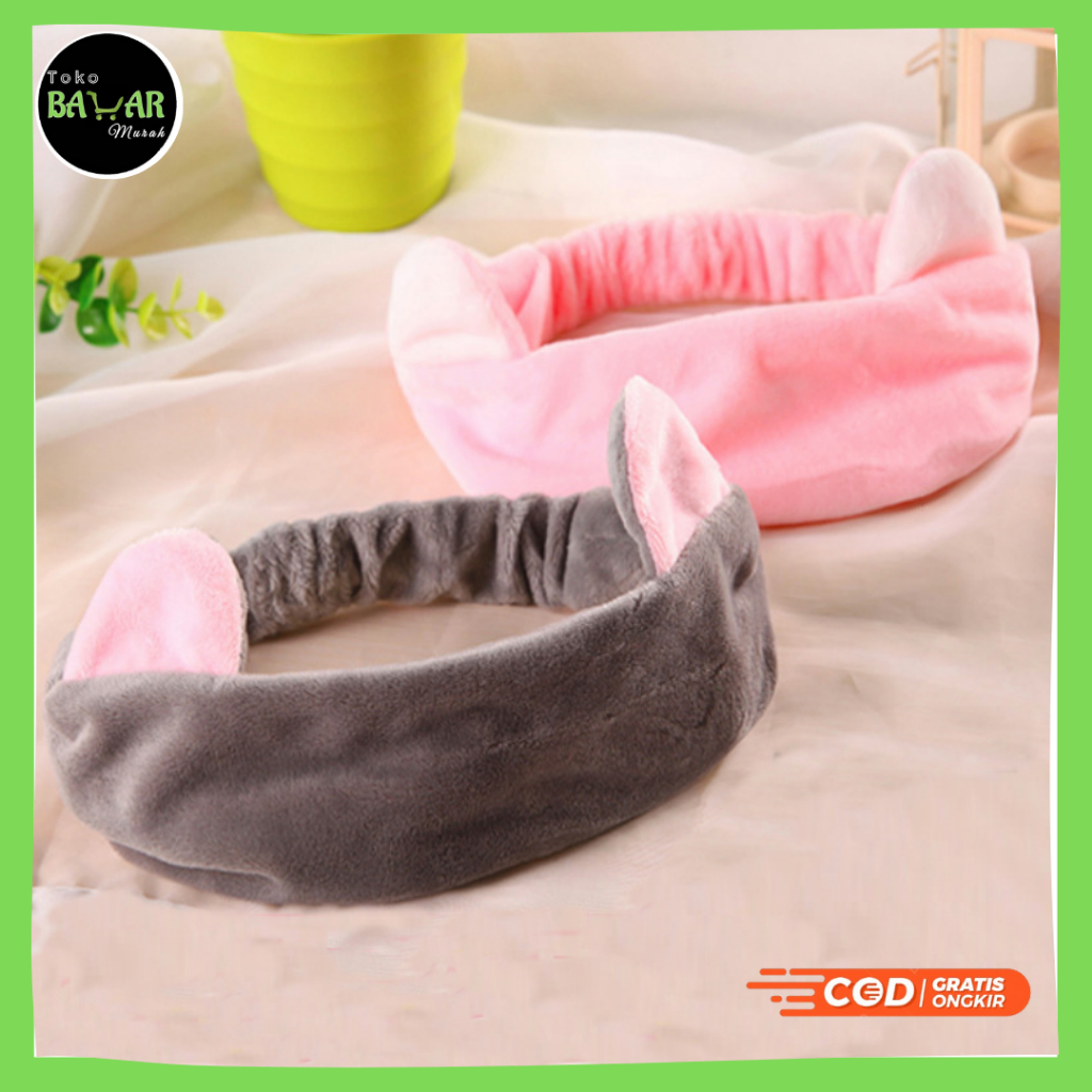 Jual Bandana Masker / Bando Mandi / Bando Facial / Bando Hairband Korea ...