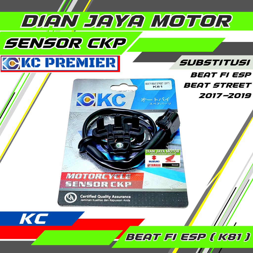 Jual SENSOR CKP BEAT FI ESP BEAT SETREET KODE K81 MEREK KC PREMIER 2016 ...