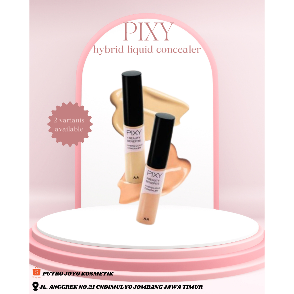 Jual PIXY HYBRID LIQUID CONCEALER | Shopee Indonesia