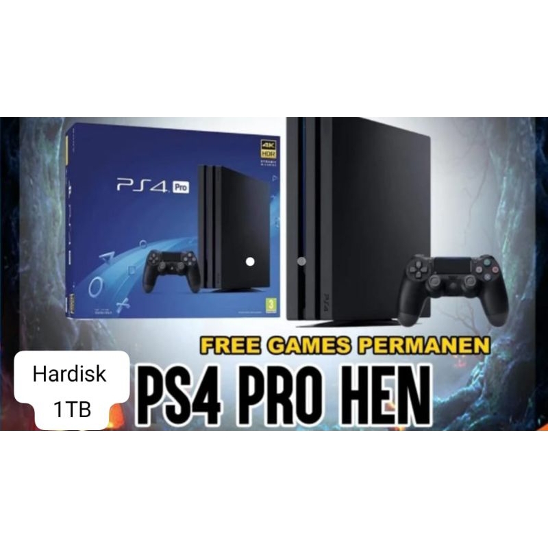 Jual PlayStation 4 PS4 seri 72xx Pro hen 1TB sudah ada game | Shopee ...