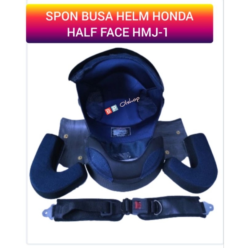 Jual Spon Busa Helm Half Face Honda HMJ-1 Full Sett | Shopee Indonesia