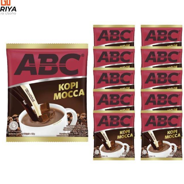 Jual ABC Kopi Mocca 1 Renteng - Aroma Kopi Kekinian - Kopi Moka - Kopi ...