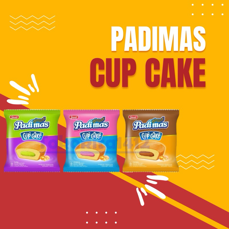 Jual Padimas Cupcake 45 gr Rasa Strawberry Cokelat Pandan | Shopee ...