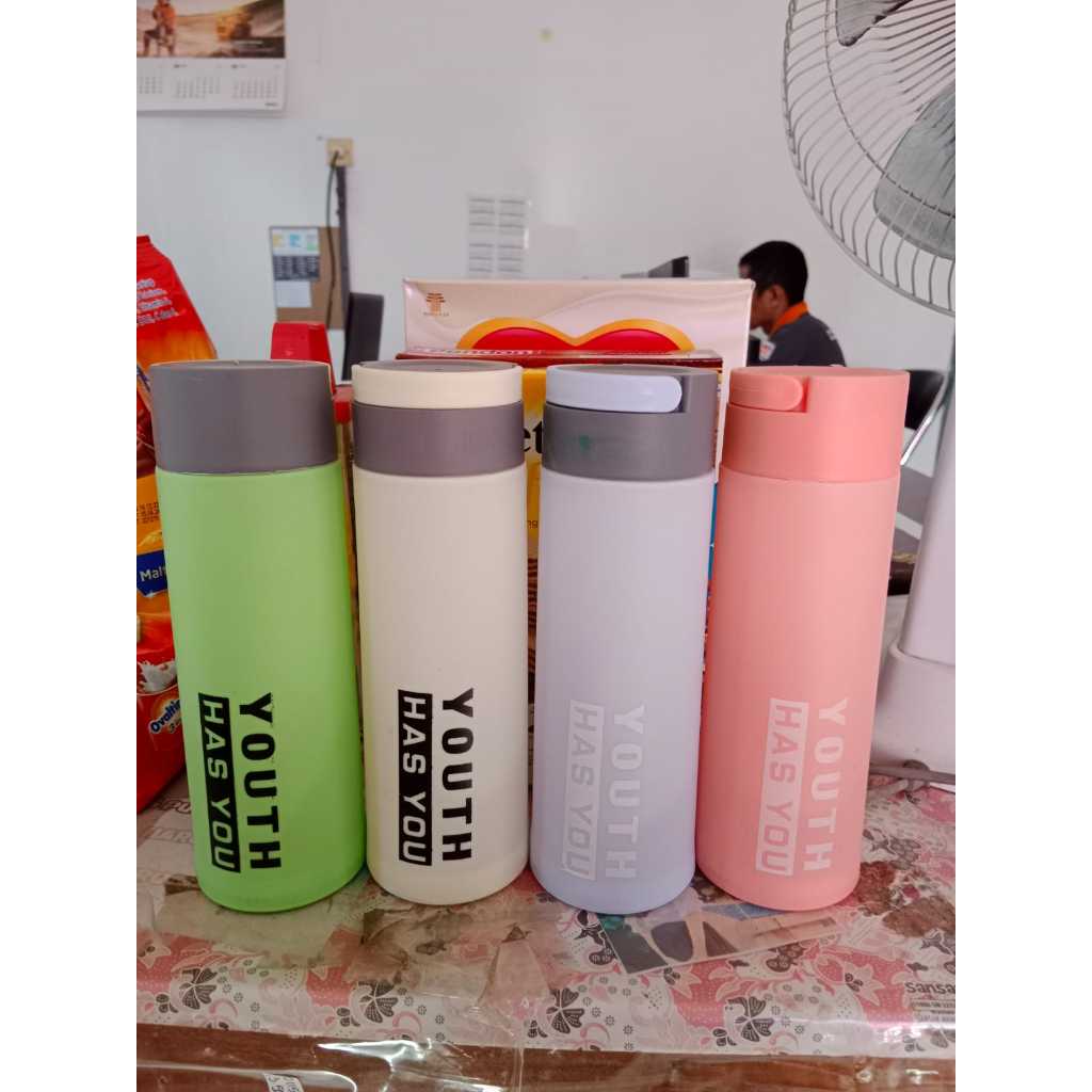 Jual BOTOL MINUM KACA YOUTH 450ML | Shopee Indonesia