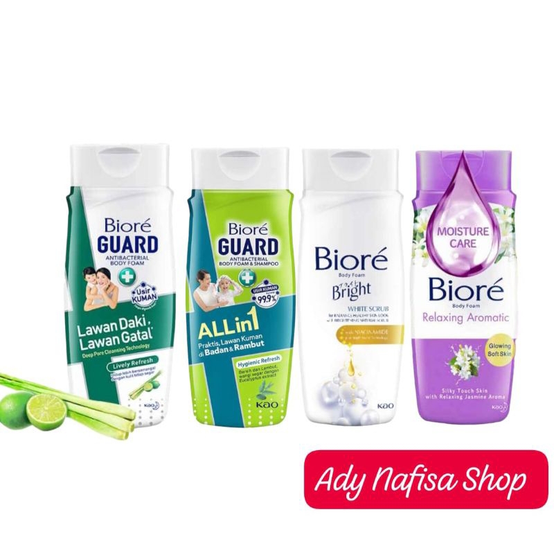 Jual BIORE SABUN MANDI CAIR BOTOL 100 ML | Shopee Indonesia