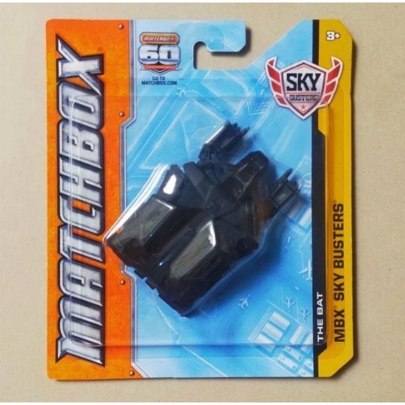Jual Diecast Matchbox 2012 MBX Sky Busters THE BAT / Pesawat Batman DC ...