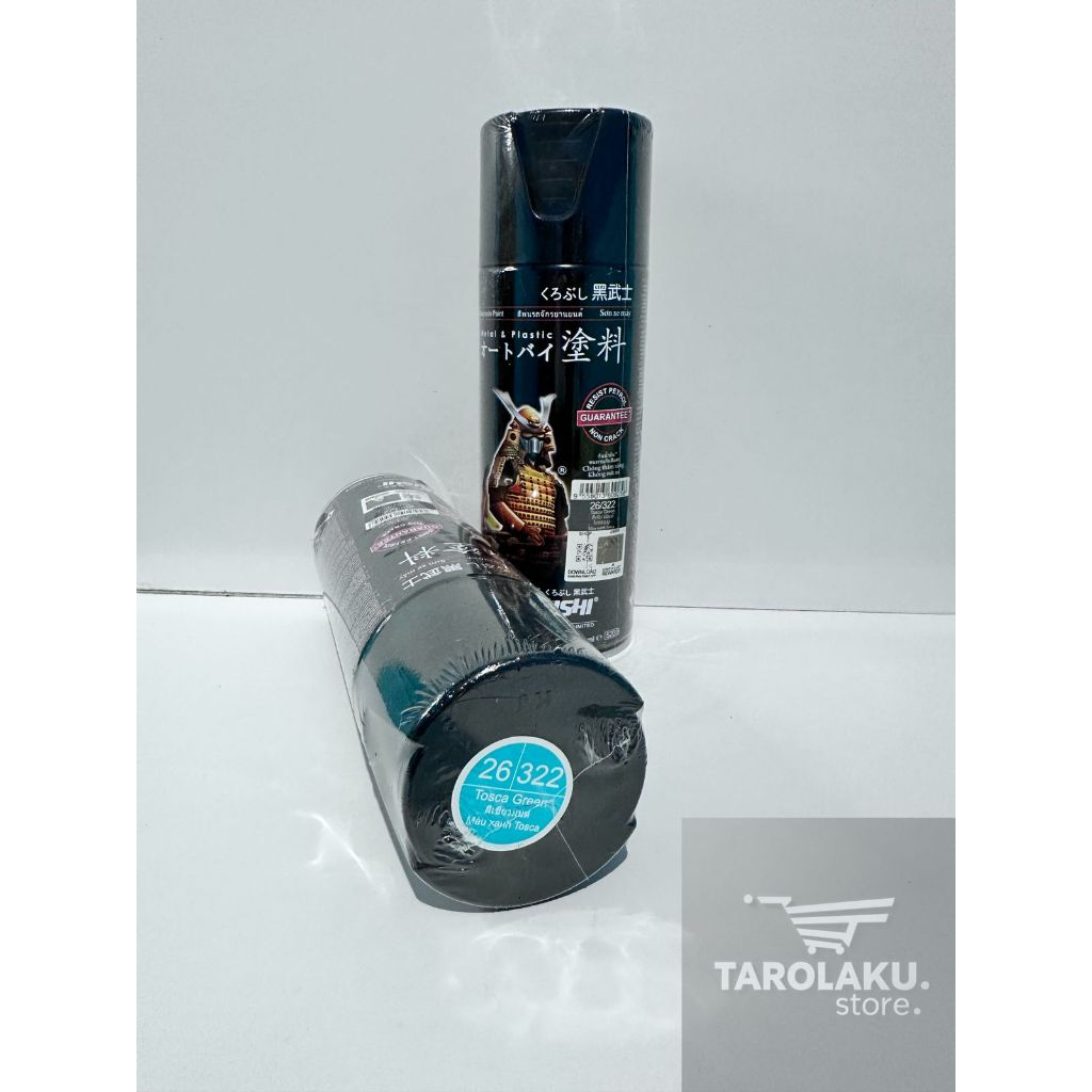 Jual Samurai Paint Standard Tosca Green Hijau Tosca Biru Hijau #322 Cat ...