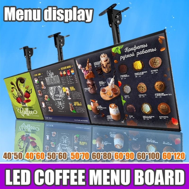 Jual LED Cafe Menu Board Jaminan kualitas, kecerahan seragam, sudut dan ...