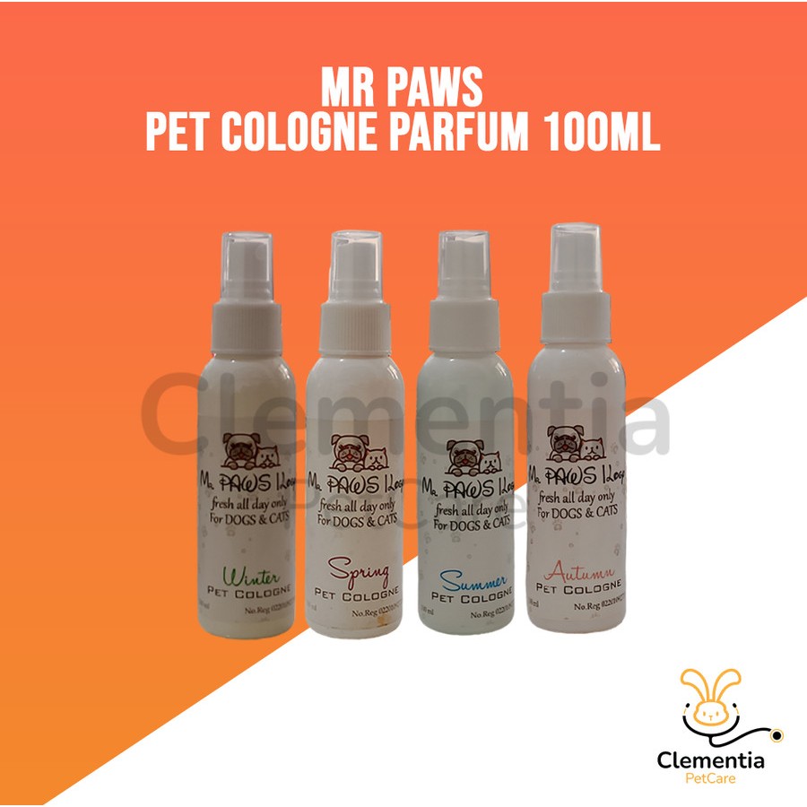 Jual MR PAWS Pet Cologne 100 Ml - Parfume Kucing Kelinci Anjing Musang ...