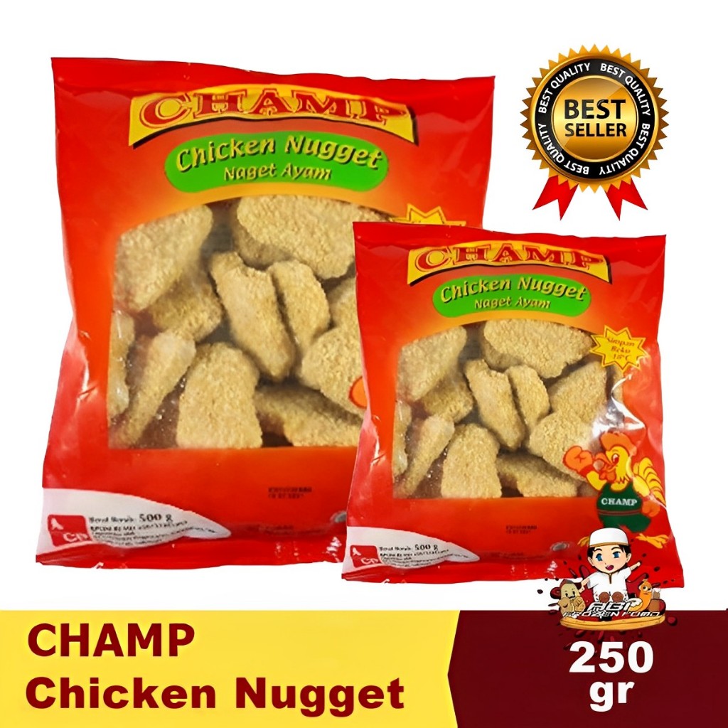 Jual NUGGET CHAMP 250 GR | Shopee Indonesia