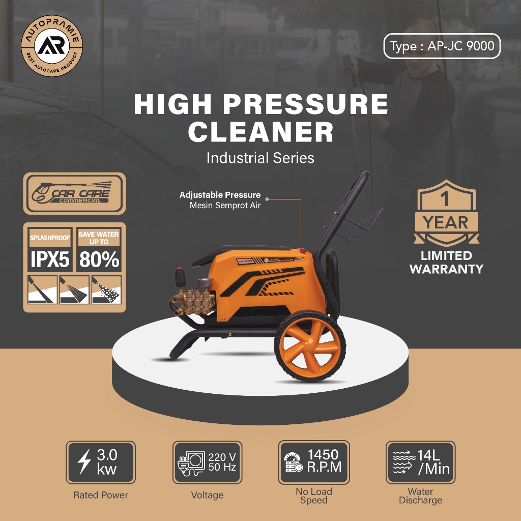 Jual AUTOPRAMIE High Pressure Cleaner AP JC 9000 - Mesin Steam Jet Cleaner | Shopee Indonesia