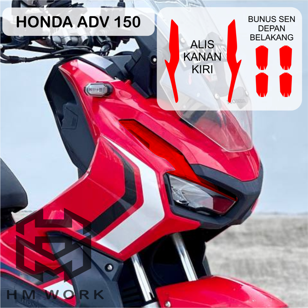 Jual STICKER ALIS DAN SEN HONDA ADV 150 TRANSPARAN | Shopee Indonesia