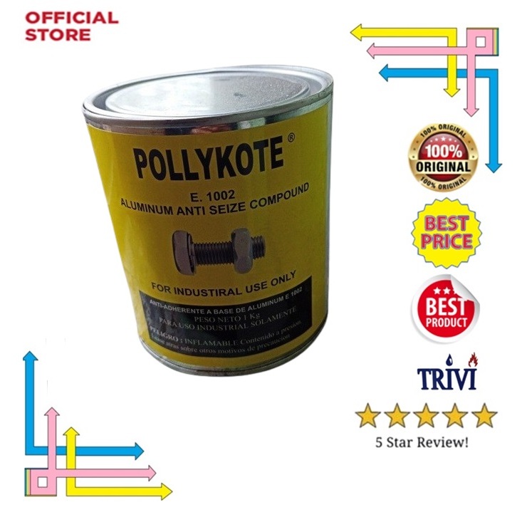 Jual pelumas pollykote aluminum anti seize grease compound e1002 industrial,gemuk pencegah karat ...