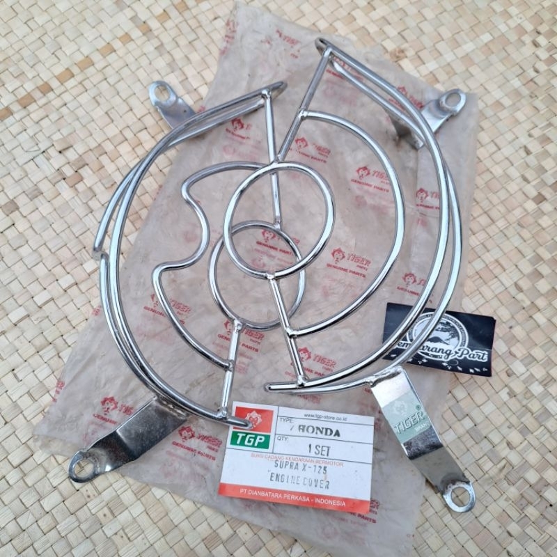 Jual COVER ENGINE GUARD BESI PELINDUNG MESIN HONDA SUPRA X 125 NOS ...