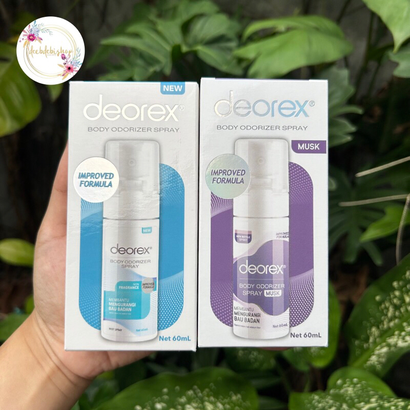 Jual Deorex Body Odorizer Spray 60ml / Body Spray / Penghilang Bau ...