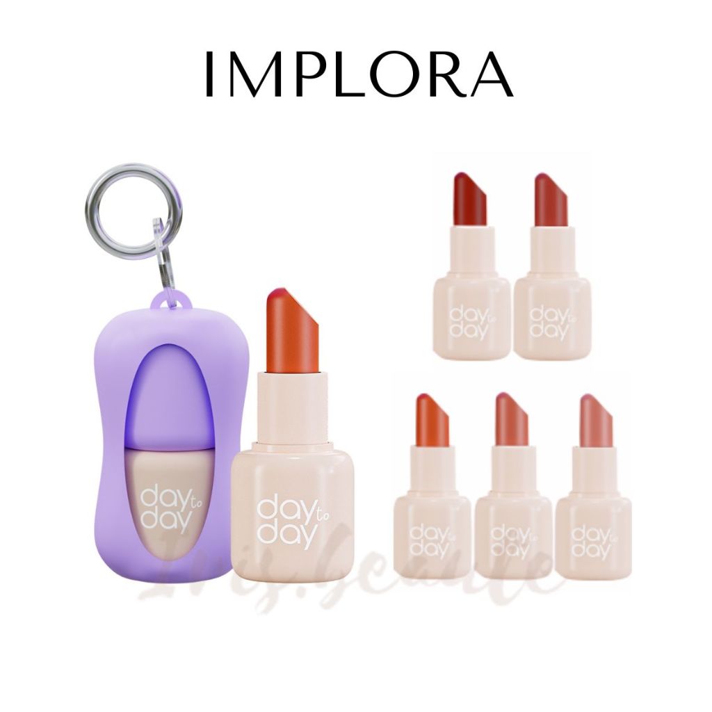 Jual IMPLORA Day To Day Lip Bullet / Lipstick / Implora Lipstick / Lip ...