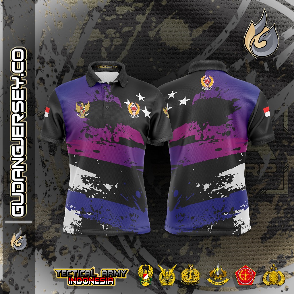 Jual JERSEY TNI AD / TNI AL / TNI AU / POLRI FREE CUSTOM LOGO | Shopee ...