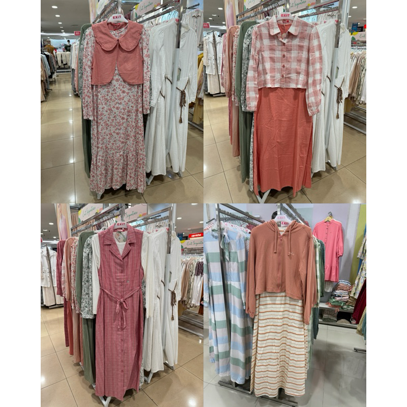 Jual EXIT - SALE Dress Gamis Wanita (S-XXL) | Shopee Indonesia