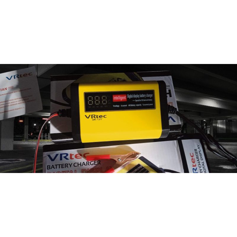 Jual Ces aki charger aki 2a upgrade digital | Shopee Indonesia