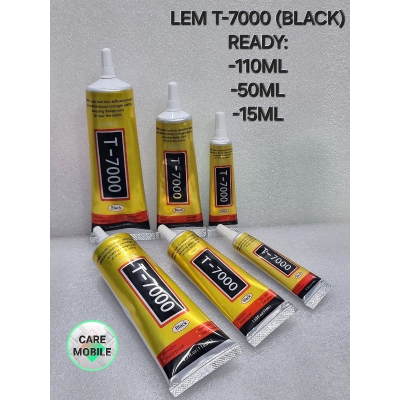 Jual LEM T-7000 (BLACK) 110ML/50ML/15ML | Shopee Indonesia