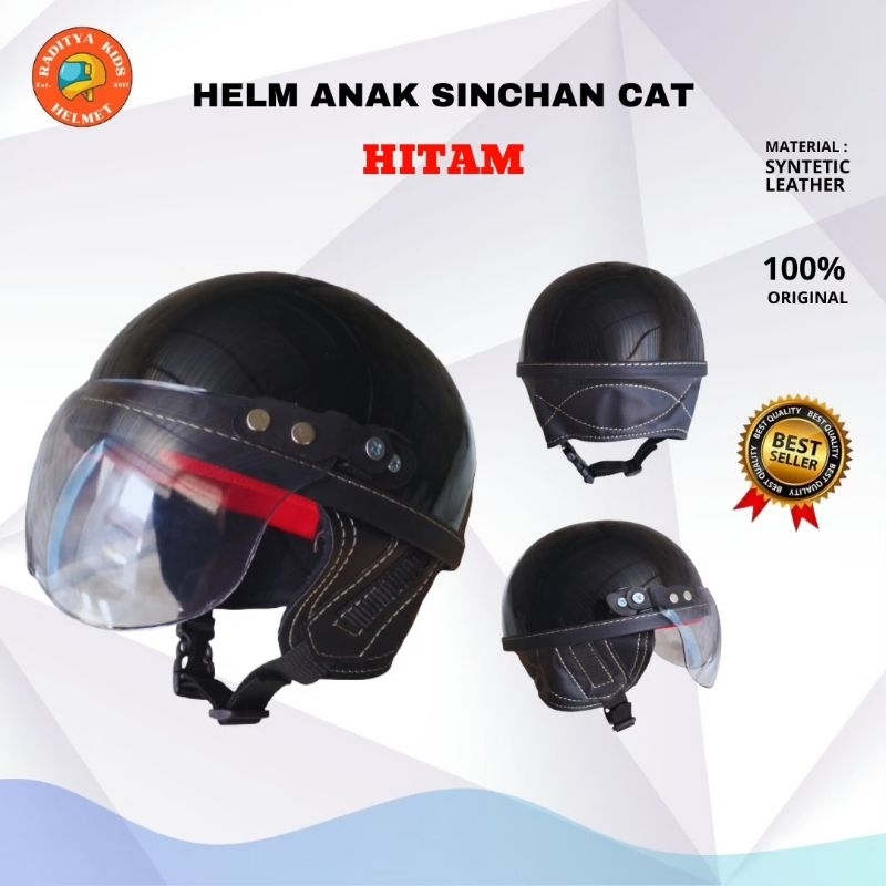 Jual Helm motor anak untuk usia 1-4 tahun - helm anak retro cat ...