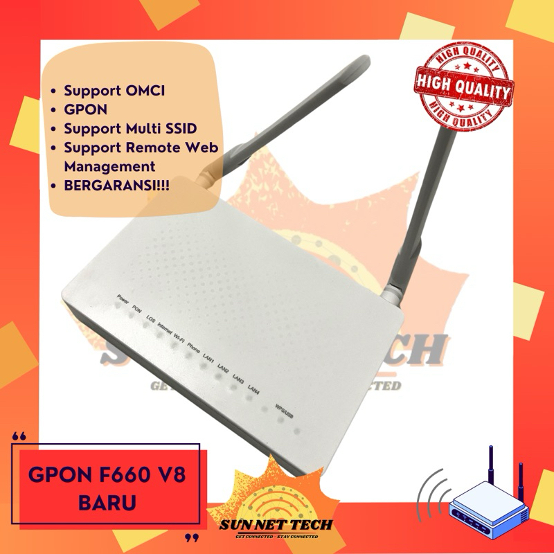 Jual ZTE GPON F660 V8 OMCI BARU | Shopee Indonesia