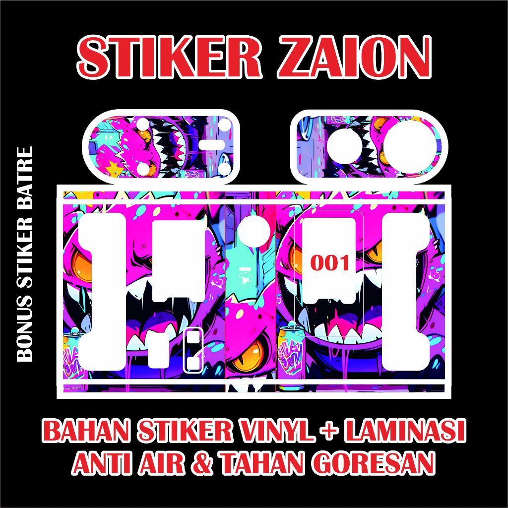 Jual STIKER BODY ZAION | Shopee Indonesia