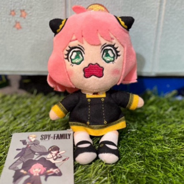 Jual Boneka Plush Keychain Anime Spy X Family Anya Forger Cry cute ...