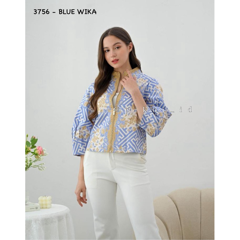 Jual Bomber jaket Batik modern cewek murah / batik kantor wanita ...