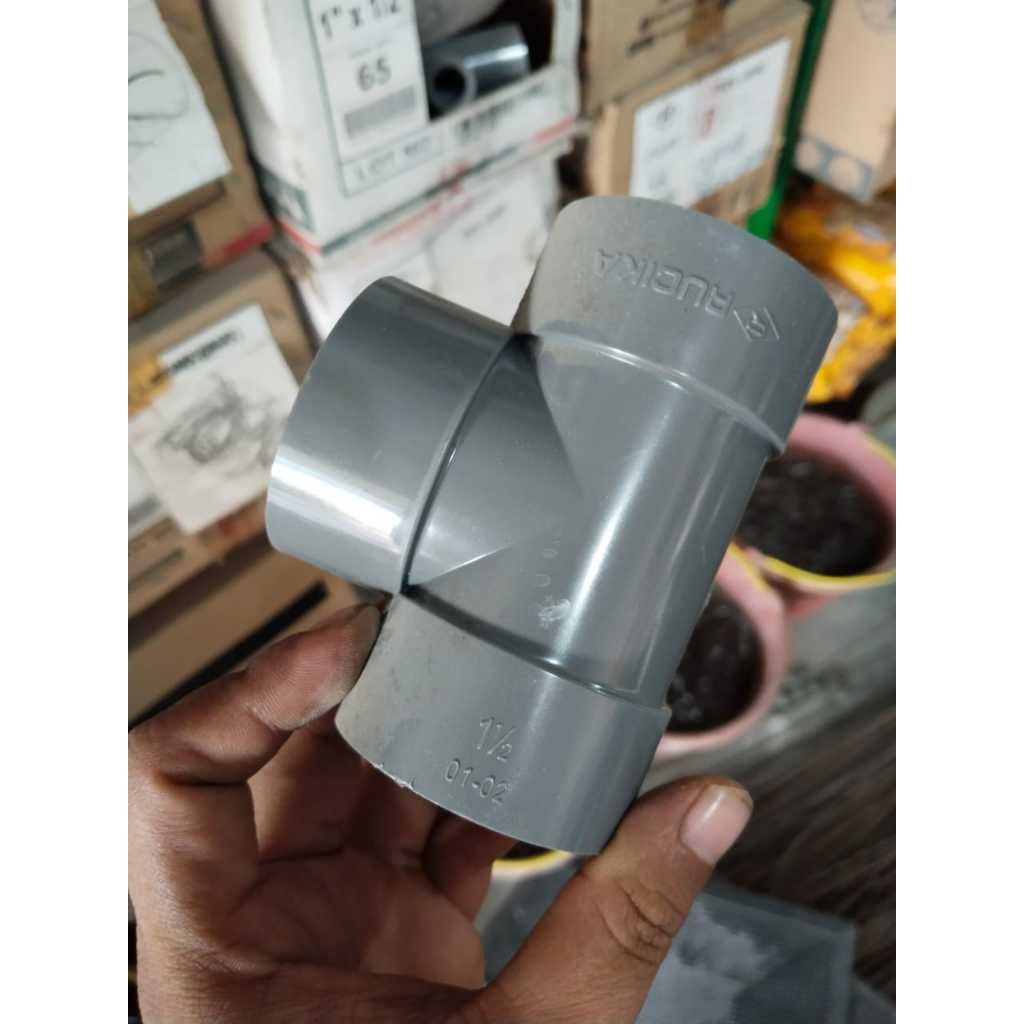 Jual FITTING PIPA Tee D Rucika POWER TEBAL 3 INCH /4 INCH / 6 INCH ...