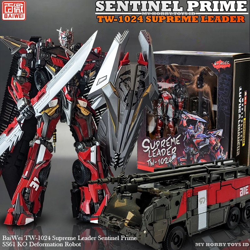 Jual Original Action Figure Robot Tranfomers Optimus Sentinel Prime ...