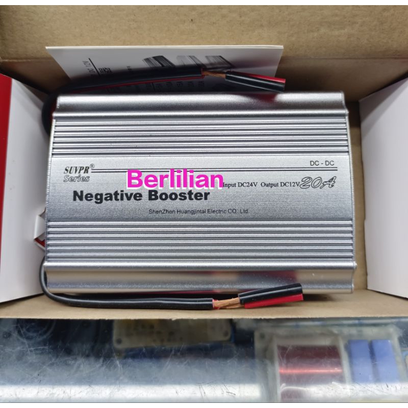 Jual Step Down 20A DC 24V to 12V Negative Booster / step down 20Amper ...