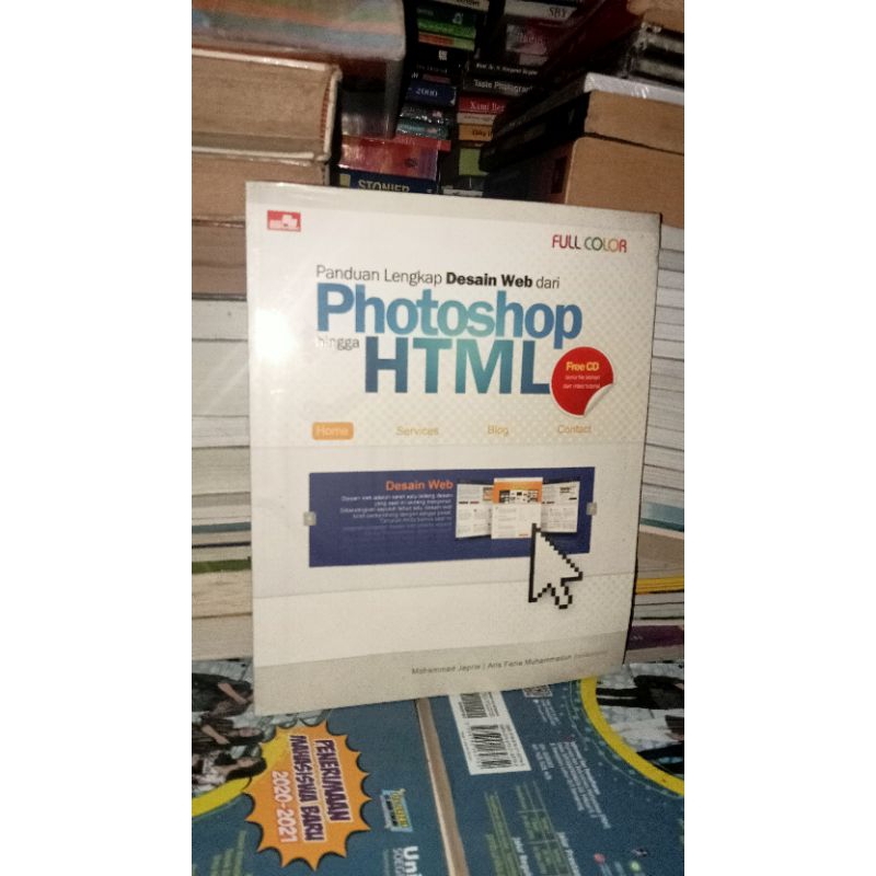 Jual original buku panduan lengkap desain web dari Photoshop hingga ...