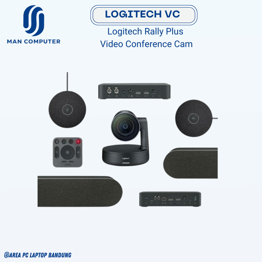 Jual Logitech Rally Plus Video Conference System Original Garansi Resmi ...