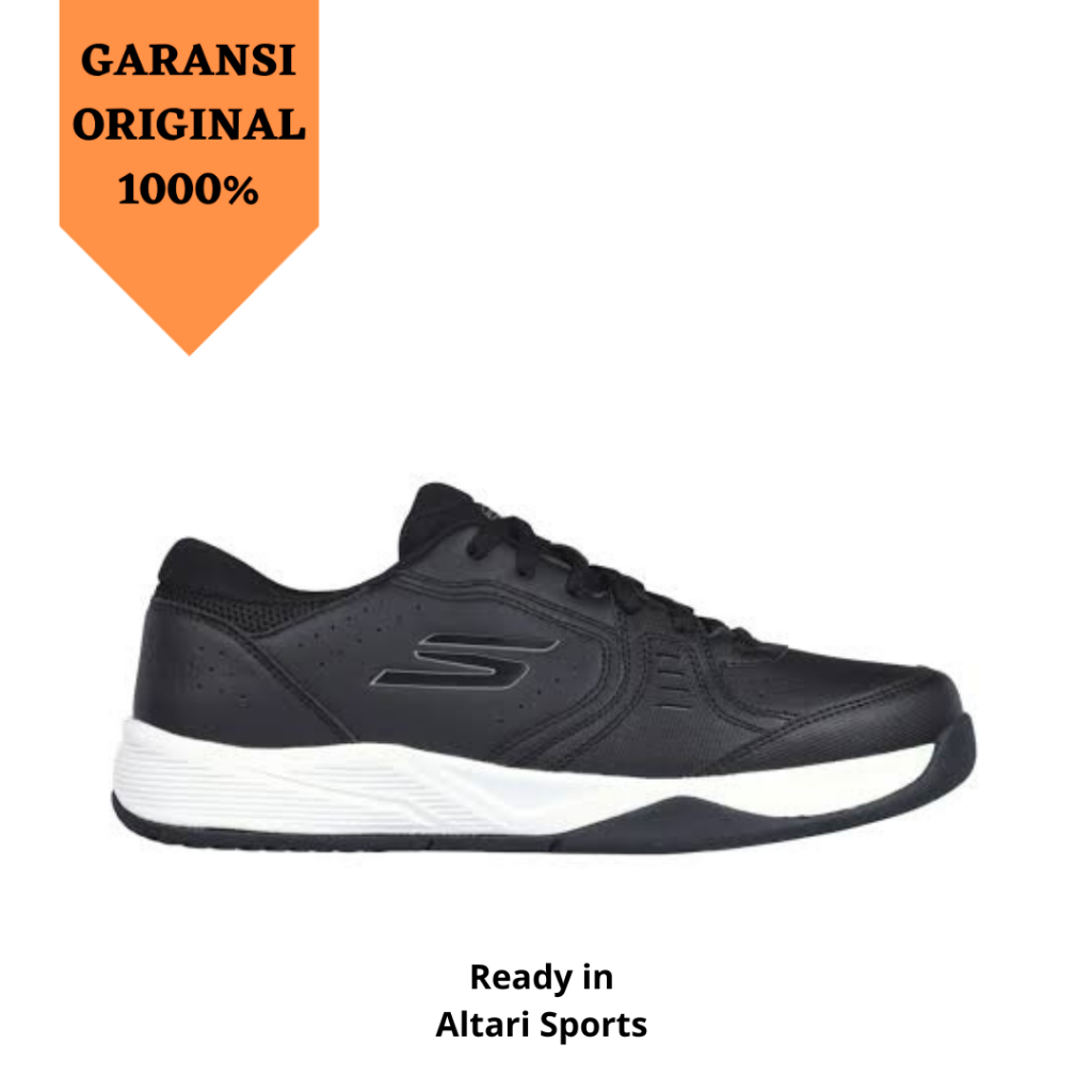Jual SEPATU SNEAKERS SKECHERS VIPER COURT SMASH 246072C / BKW ORIGINAL ...