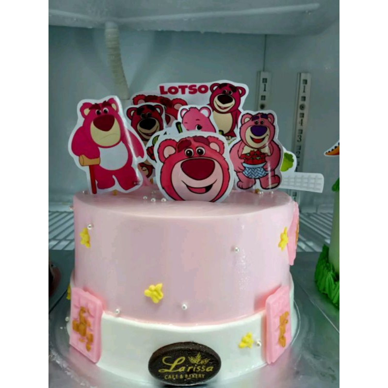 Jual Cake karakter lotso - kue ulang tahun anak model bear - birthday ...