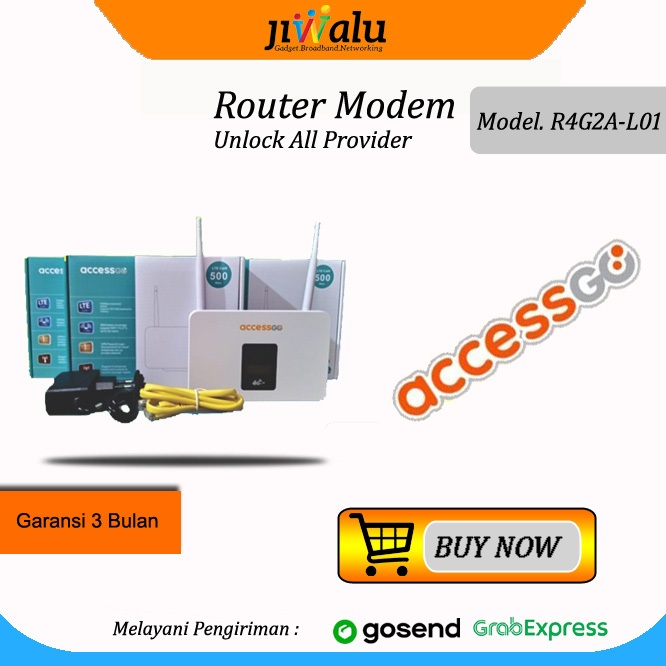 Jual Modem Router Wifi AccessGo R4G2A-L01 4G LTE Unlock All Operator Up ...