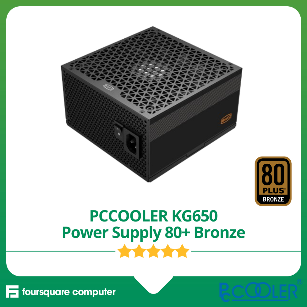 Jual PSU PCCOOLER KG650 650 Watt 80+ Bronze Power Supply | Shopee Indonesia