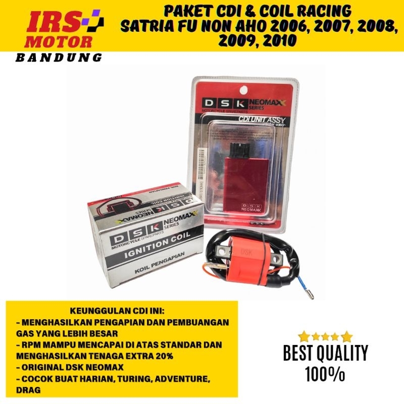 Jual CDI FU NON AHO KOIL COIL RACING SATRIA FU 150 2006 2007 2008 2009 ...