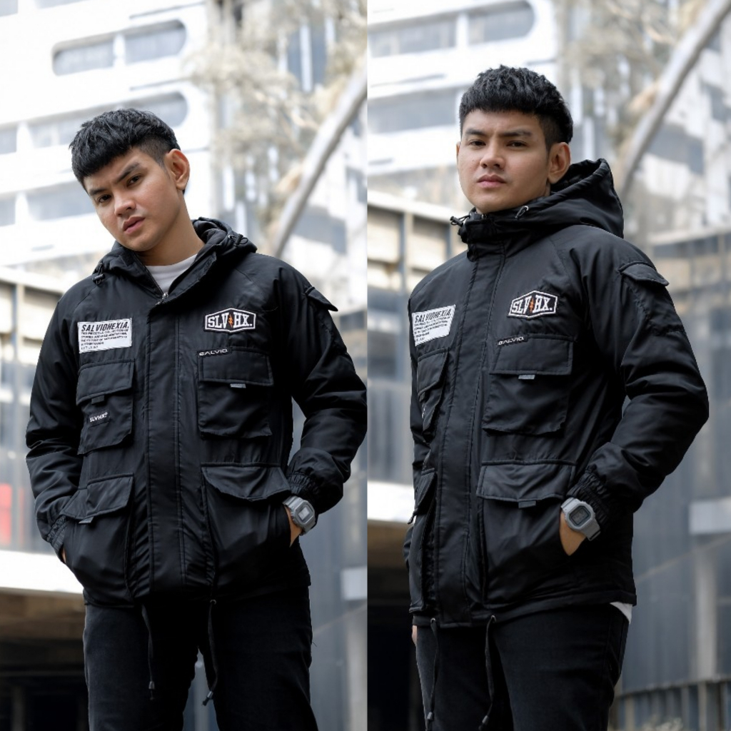Jual Jaket Parka Pria Parasut Waterproof Tebal Original Distro | Shopee ...